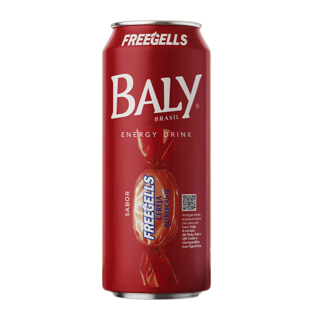 ENERGÉTICO BALY LATA 473ML CEREJA FREEGELLS - FD COM 6 UN | Comercial ...