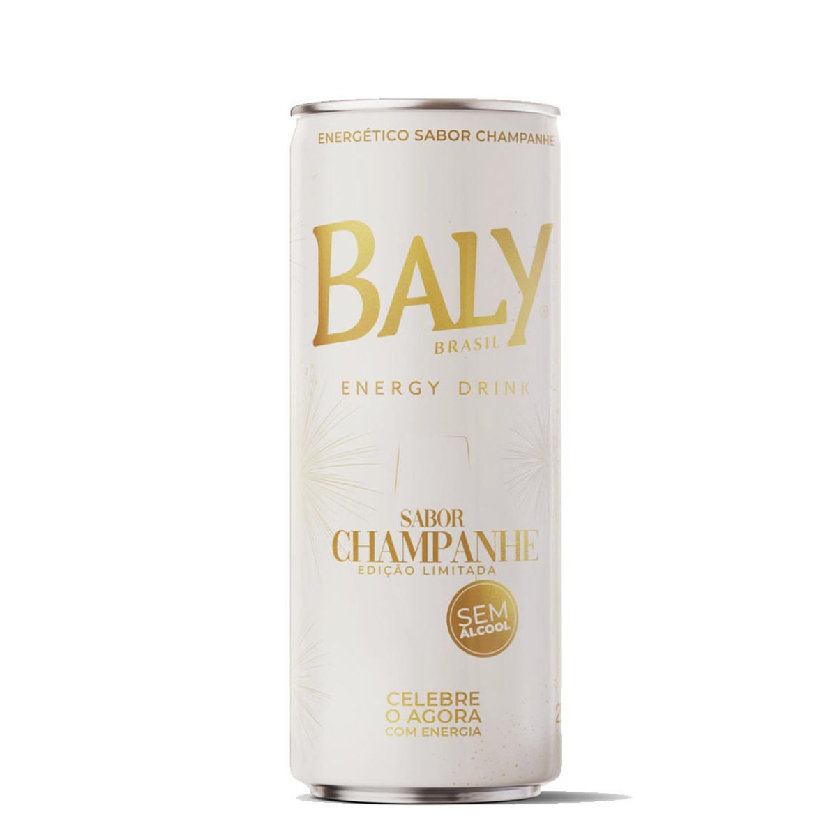 ENERGÉTICO BALY LATA 250ML CHAMPANHE - FD COM 6 UN - Bebidas Não ...
