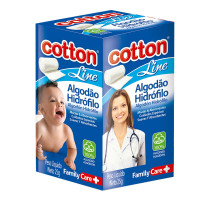 ALGODÃO COTTON CAIXA 25GR PEQUENO - PC COM 10 UN | Comercial Souza Atacado