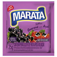 REFRESCO EM PÓ MARATÁ 25GR GUARANÁ E AÇAÍ - DP COM 15 UN - CATÁLOGO ...