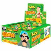 CHICLE BUZZY CHAVES FIGURINHAS RICLAN HORTELÃ 360GR - DP COM 90 UN ...